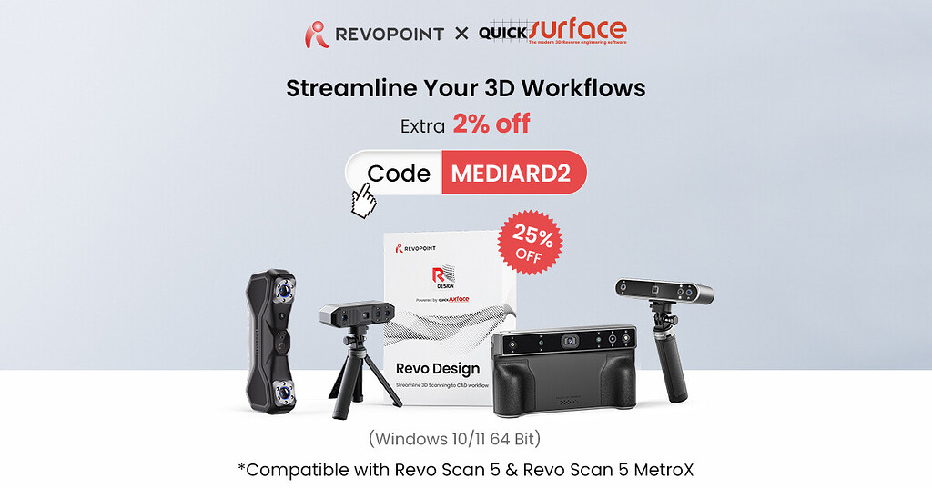 🚀 Revo Design is Here - Announcements - Revopoint 3D