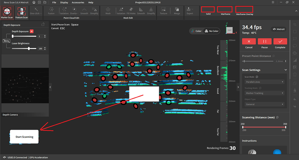 Revoscan Interface Suggestions - Suggestions - Revopoint 3D
