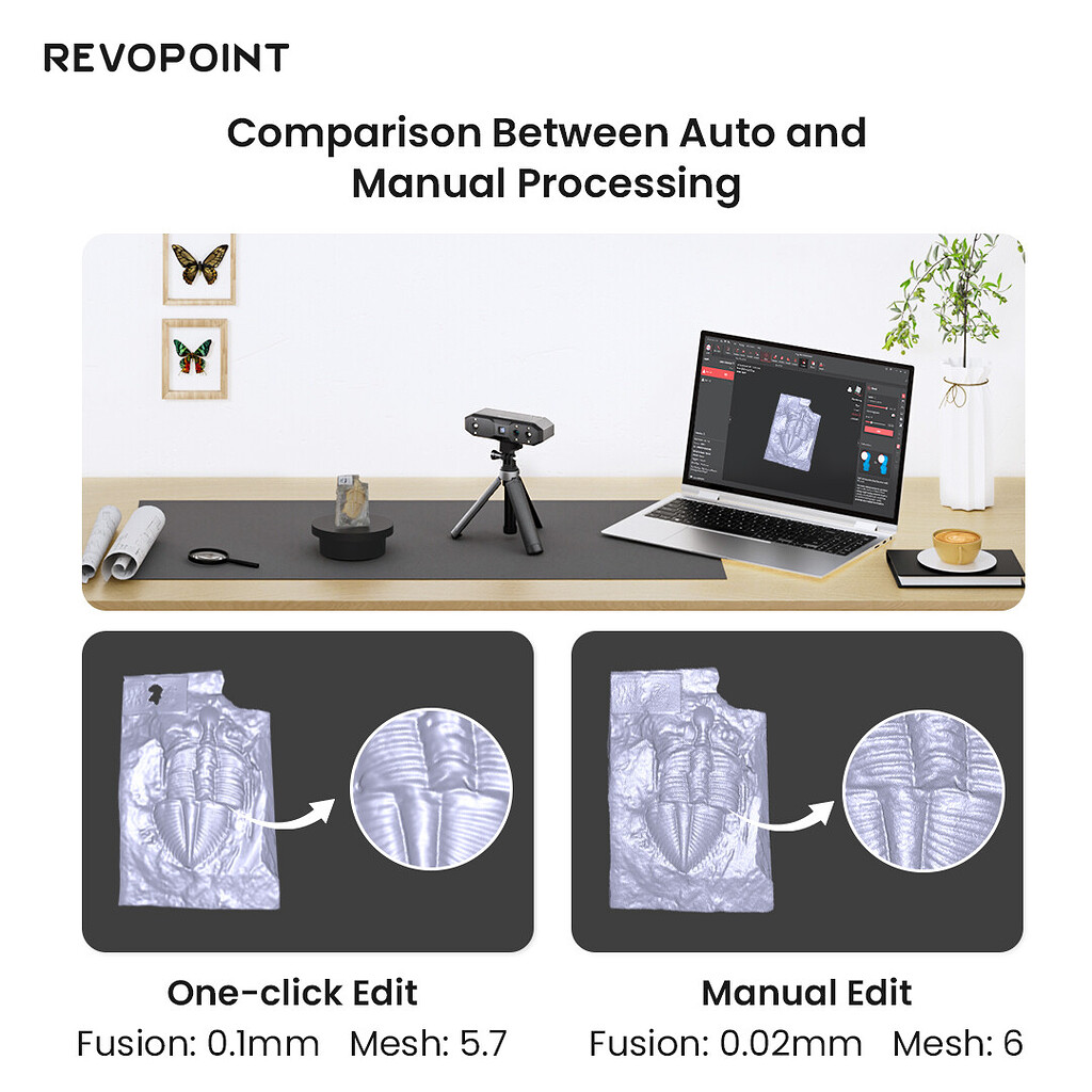 When to Use Manual Editing - Tutorials - Revopoint 3D