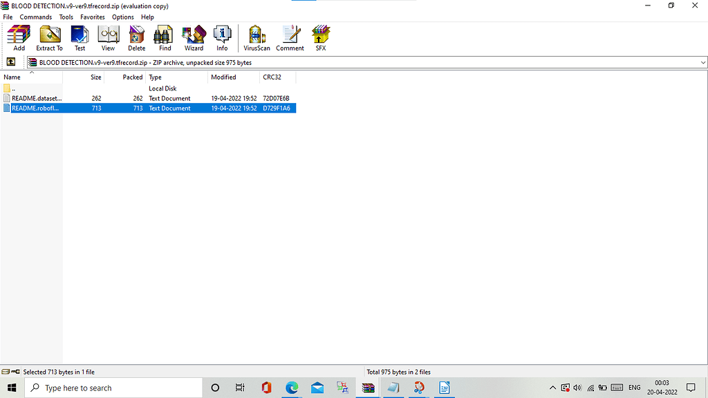 Cannot Export Tfrecord Files Showing No Images In Version Pls Help I Have A Project To Submit