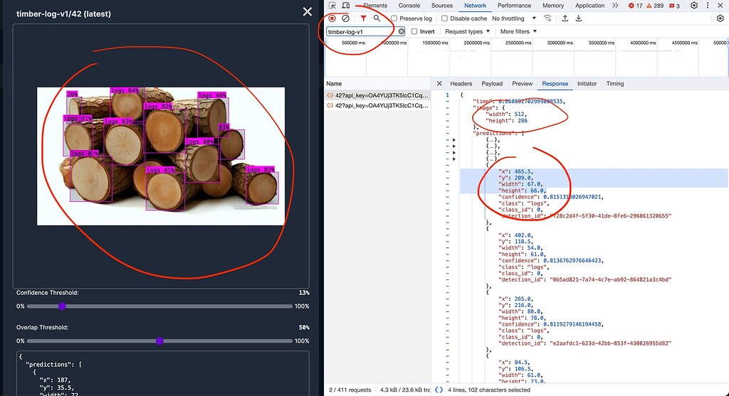 Object detection API return incorrect bounding box data? - 🤝 Community Help - Roboflow