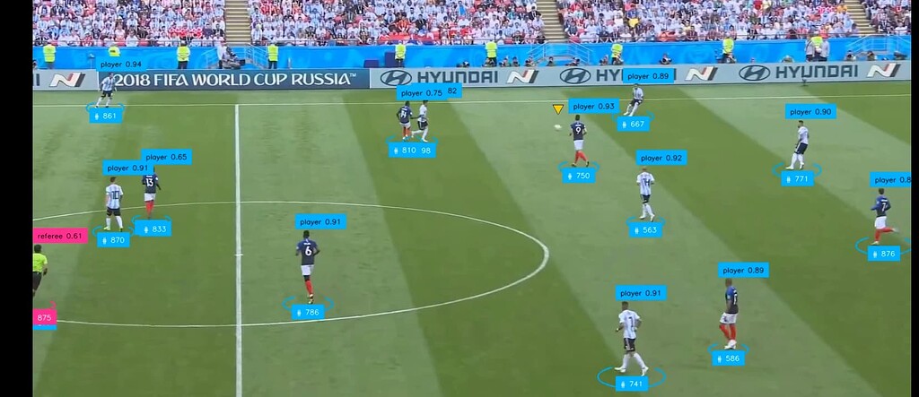 Split teams in football teams - Community Help - Roboflow