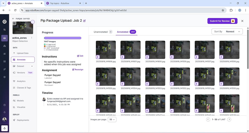 Issue Moving Annotated Images to Dataset - Community Help - Roboflow