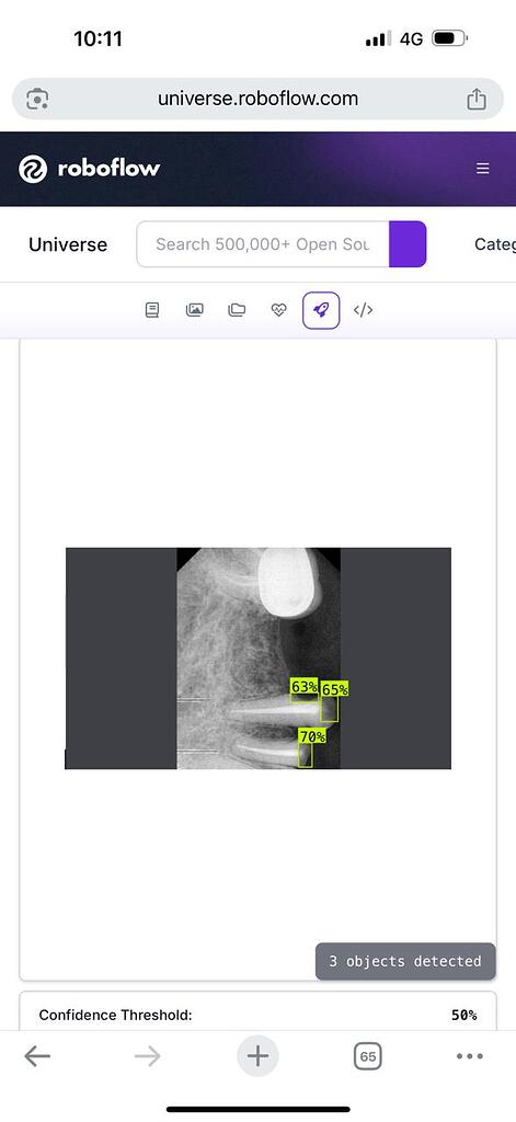 Inconsistent results while using adr/6 model as an API and in browser - 🤝 Community Help - Roboflow
