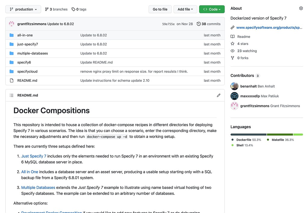 Specify 7 Installation Instructions - Configuration & Installation - Specify Community Forum