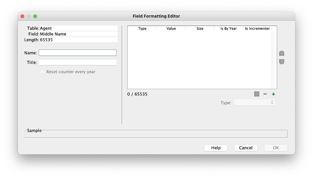 Field Formatting Editor - Specify 6 Documentation - Specify Community Forum