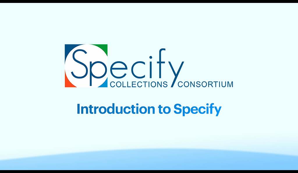 Webinar: Introduction to Specify 7 - Documentation - Specify Community Forum