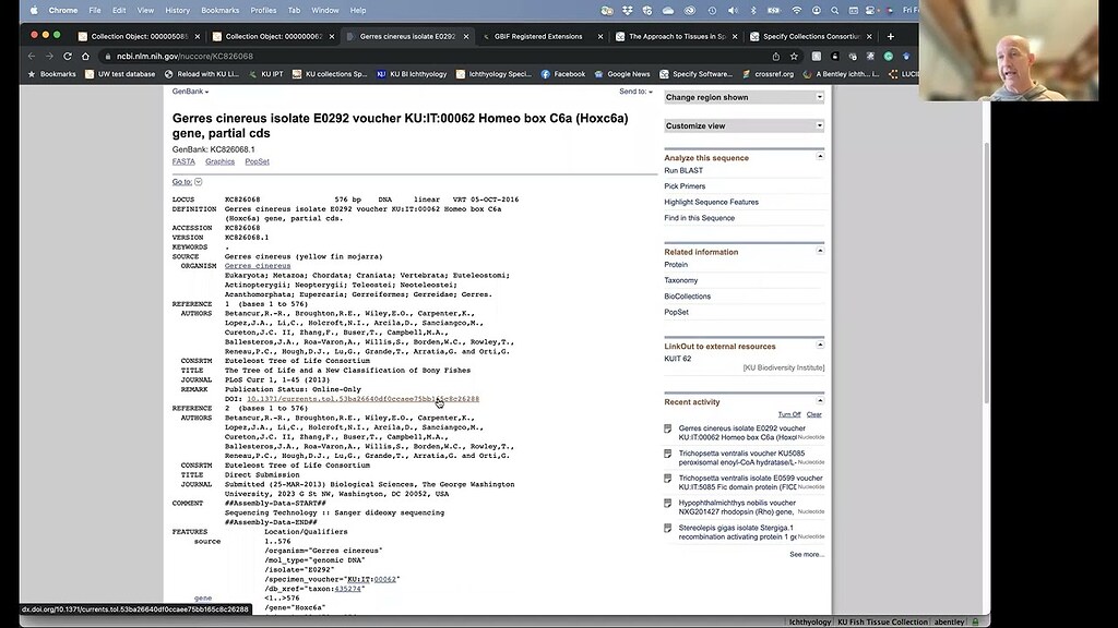 Methods for Managing Tissue Collections in Specify - Configuration & Installation - Specify ...