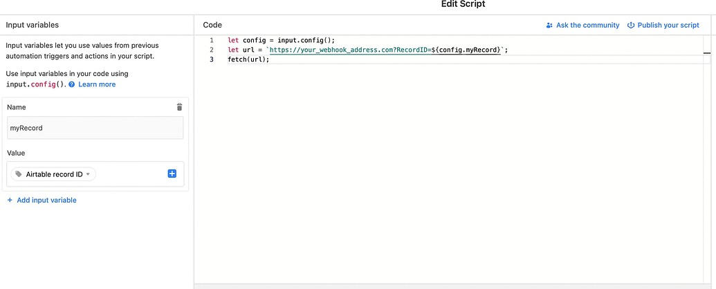 Instantly trigger a Make.com automation from Airtable (i.e. sending Airtable data to an external ...