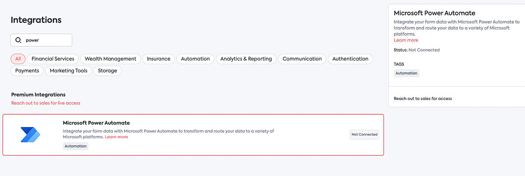 Microsoft Power Automate Integration - Support - Feathery Community