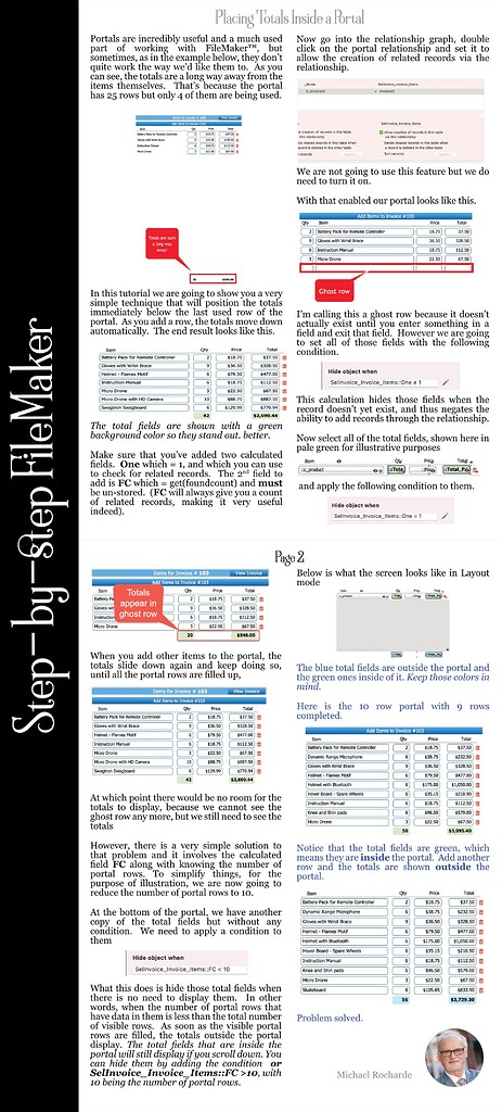 Silding total fields inside a portal - Tips and Techniques - the.fmsoup.org - Independent ...