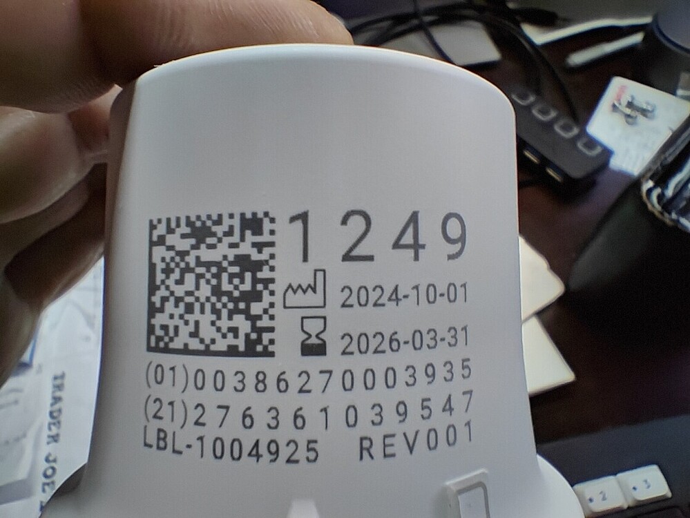 Dexcom G7 Serial Number location - Tips - FUDiabetes