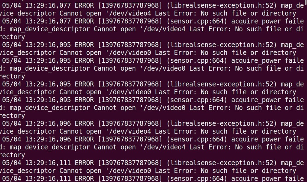 Realsense failure issues - Ask - Stretch Forum