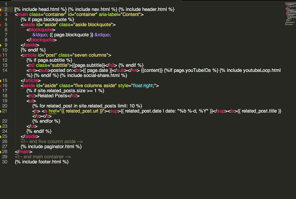 Liquid Exception: Liquid error - Help - Jekyll Talk