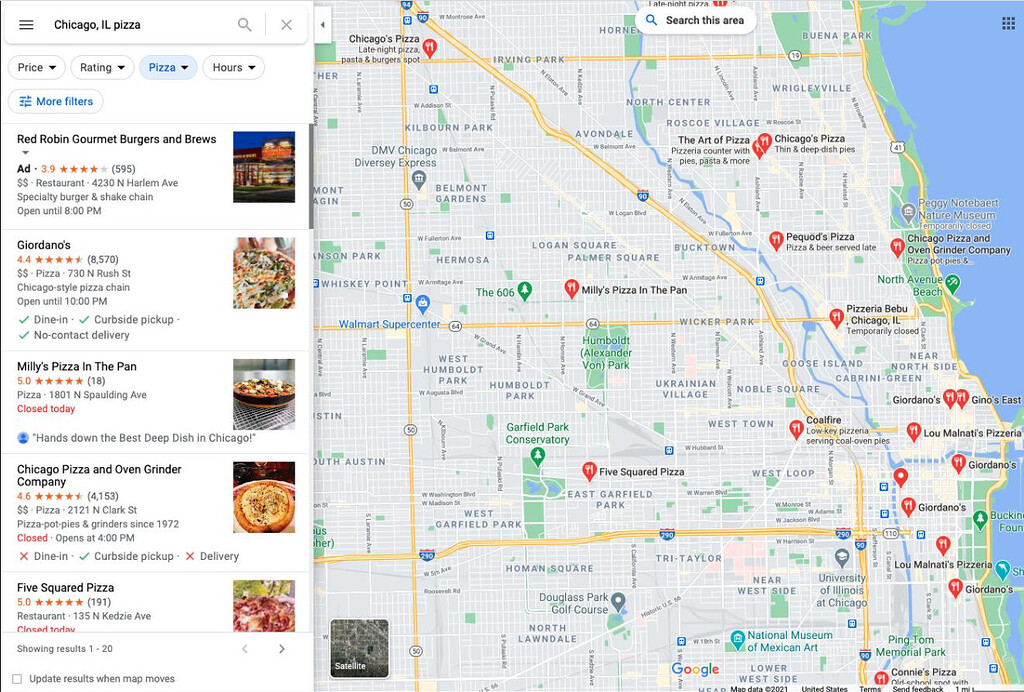 Modeling probability of action as a function of spatial distance ...