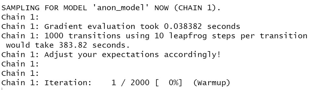 Stan model taking too long to run - Modeling - The Stan Forums