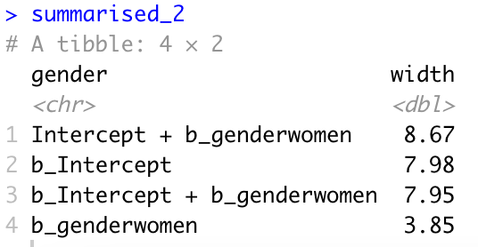 Why does model run with cmdstanr as_draws() have both b_Intercept and Intercept - Modeling - The ...