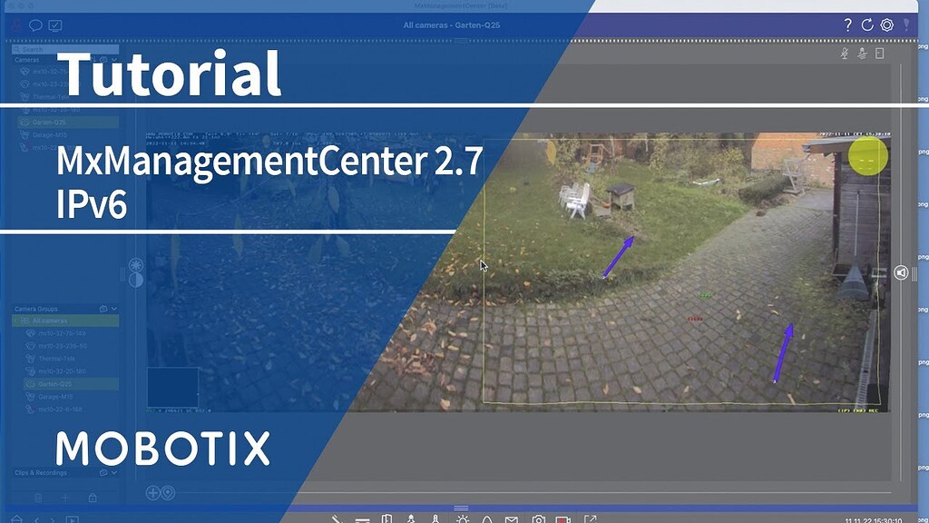 MxMC 2.7 - Neue Funktionen - MxMC - New Features - MOBOTIX Community