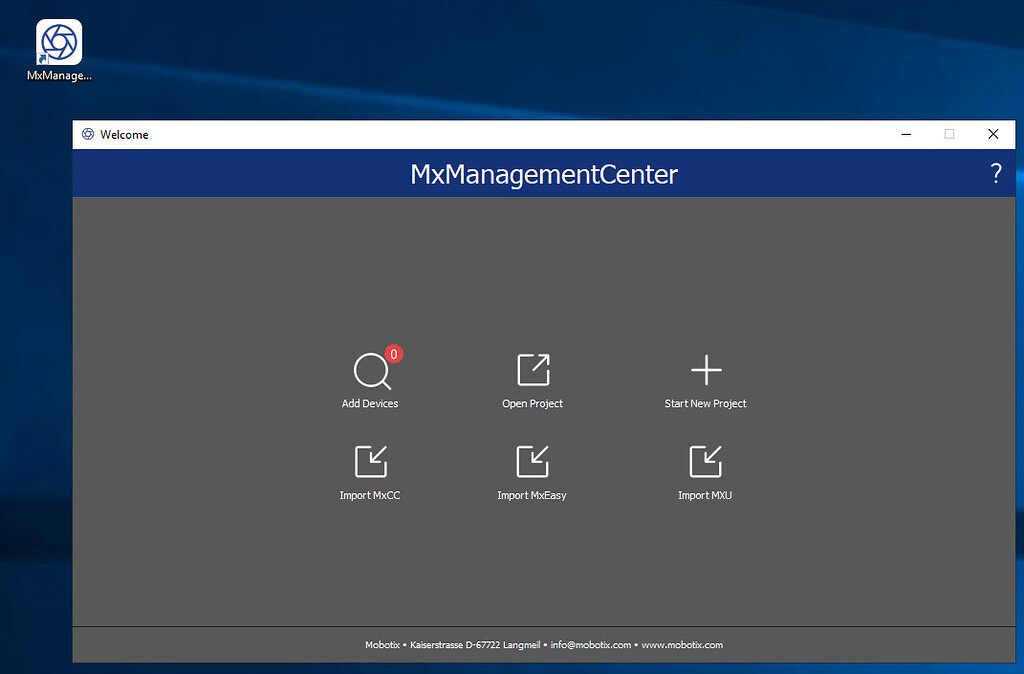 MxManagement Center not starting - White empty screen/Window after starting (or loading) a ...
