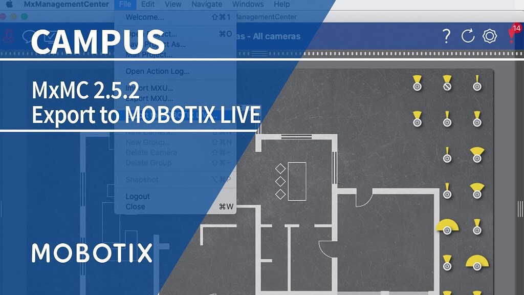 MxMC - User video for the configuration export for the MOBOTIX Live APP - EN - MxMC - Best ...