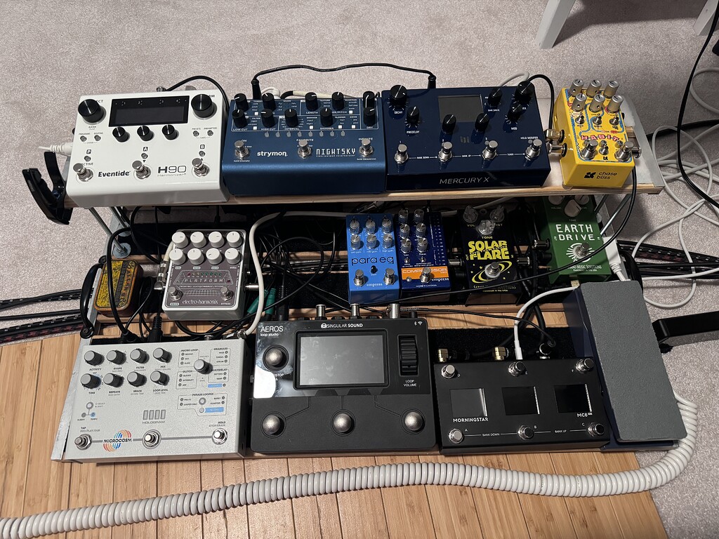 Current state of the experimental / sample / loop board - Pedalboard ...