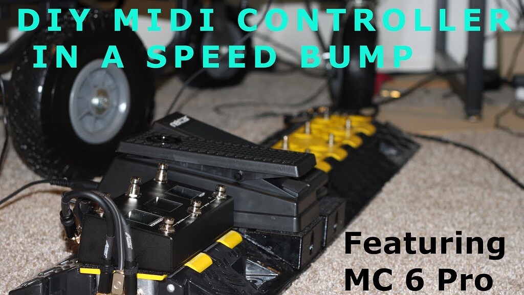 Build Log - Turning a speed bump into a midi control board (with MC6 Pro) - General Discussion ...