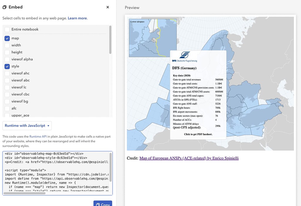 tooltips disappear when embedding - Community Help - The Observable Forum