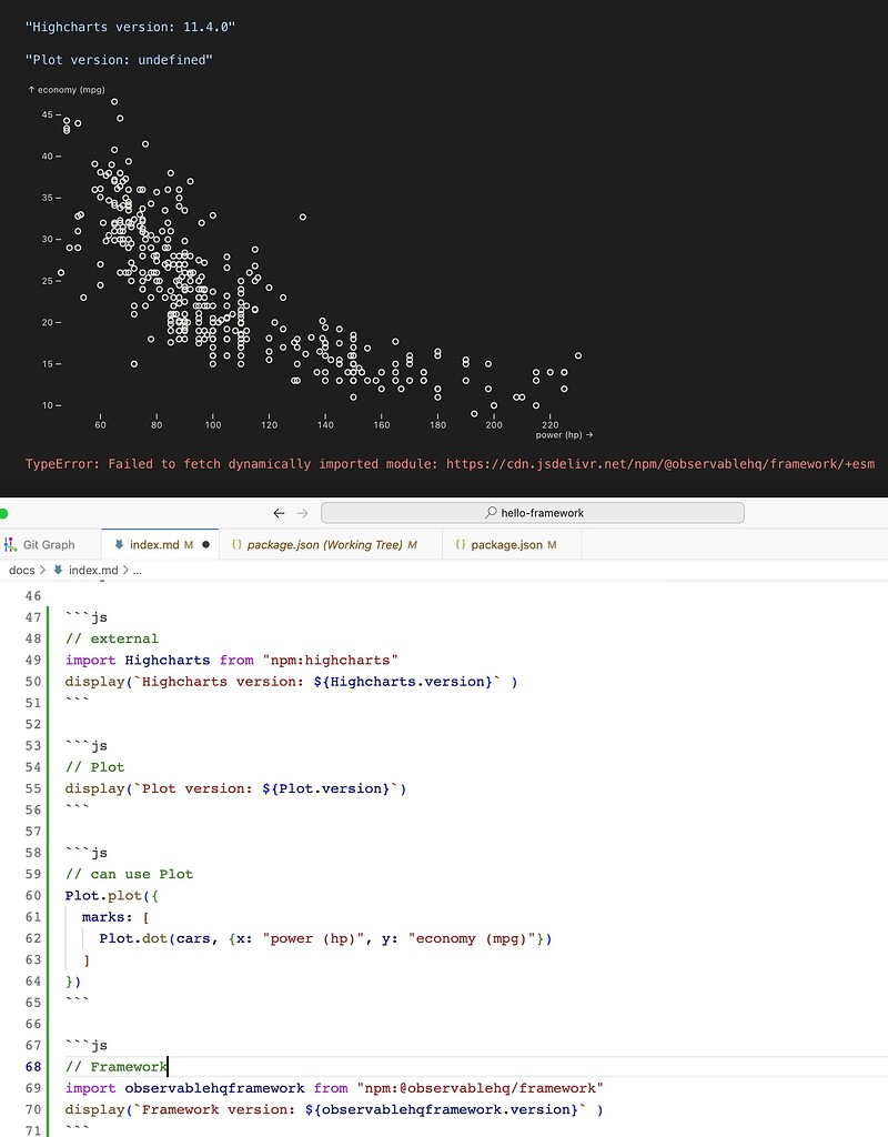 Accessing Package Versions Used Within A Page Community Help The Observable Forum 