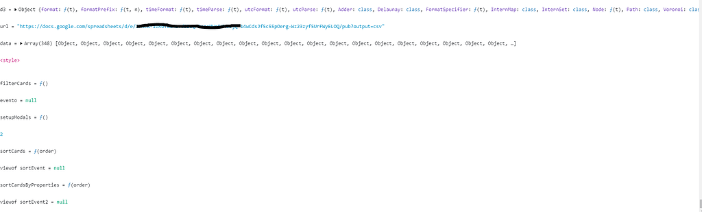 Hide the output of the code cells - Community Help - The Observable Forum