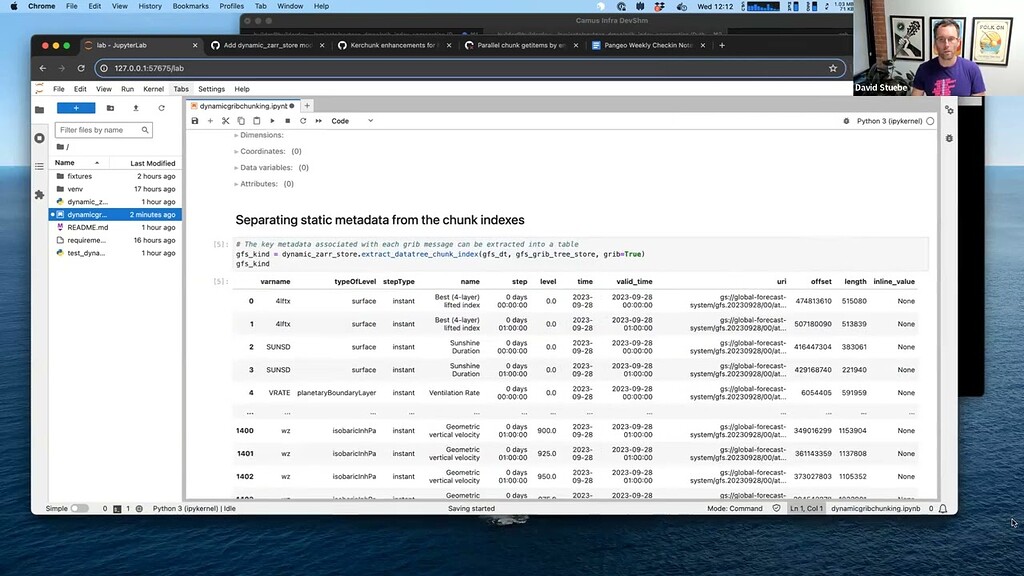 Pangeo Showcase: "Optimizations for Kerchunk aggregation and Zarr I/O at scale for Machine ...