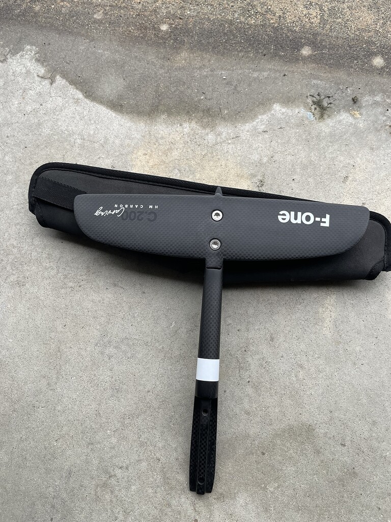 F-one XXS fuse and Chopped Carve 200 stabilizer - Buy and Sell Foil ...