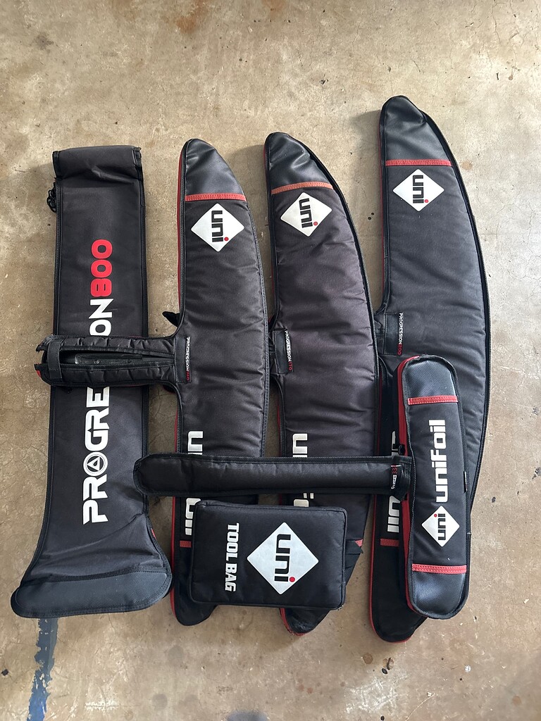 Unifoil full range quiver - Buy and Sell Foil Gear - Progression ...