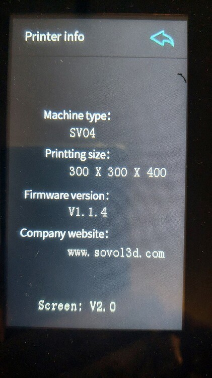Recent firmware for SV04 - Sovol SV04 IDEX - Sovol3d forum