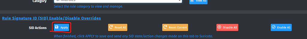 Rules added to the rule file do not automatically apply to the suricata ...