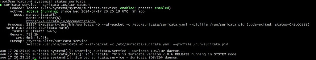 Main process exited, code=exited, status=1/FAILURE - Help - Suricata