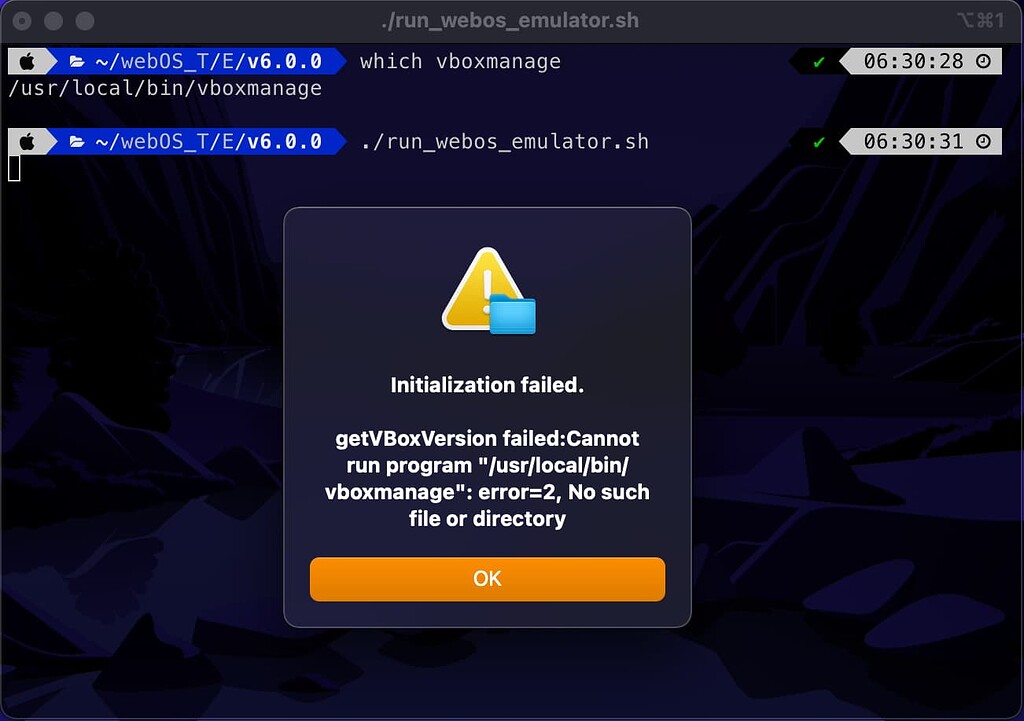 Can not run an emulator - Page 2 - SDK - webOS TV Community