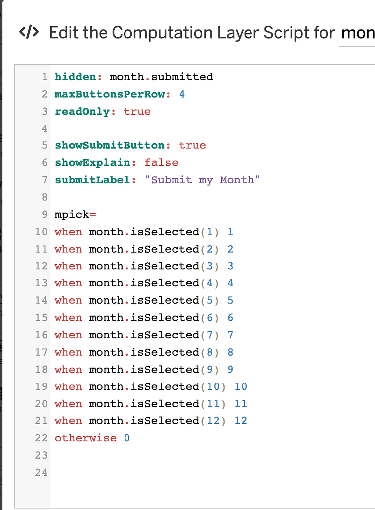 No Submit Button Showing Bug Reports Computation Layer Support Forum