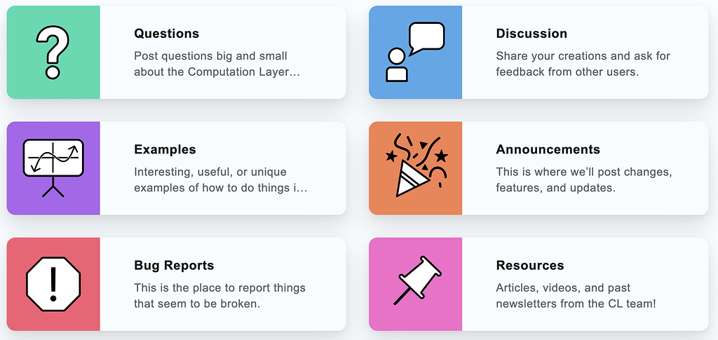 Weve Updated The Forum Announcements Computation Layer Support Forum