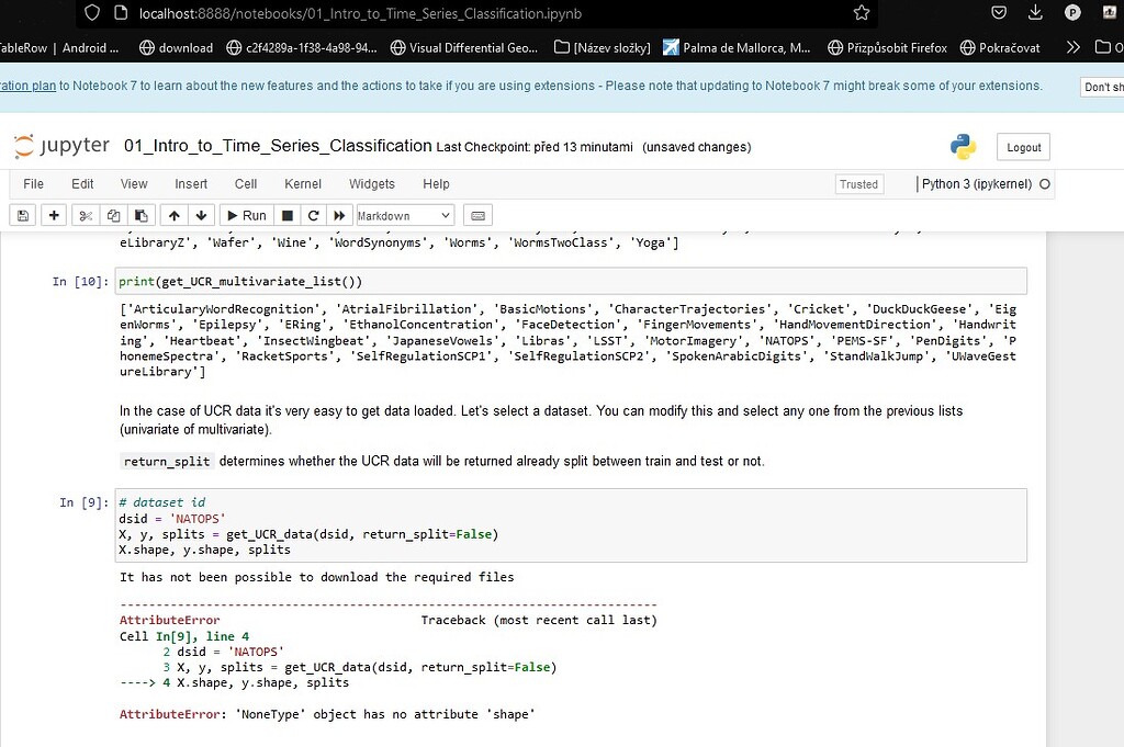 Tsai gives an error - JupyterHub - Jupyter Community Forum