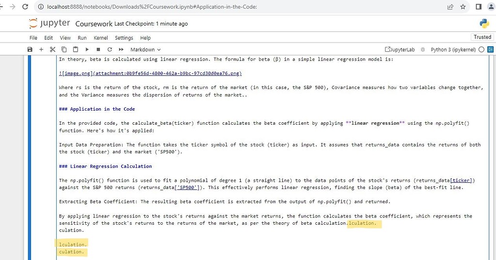 Garbage Value Issue in Jupyter Notebook Markdown Cells - Notebook - Jupyter Community Forum