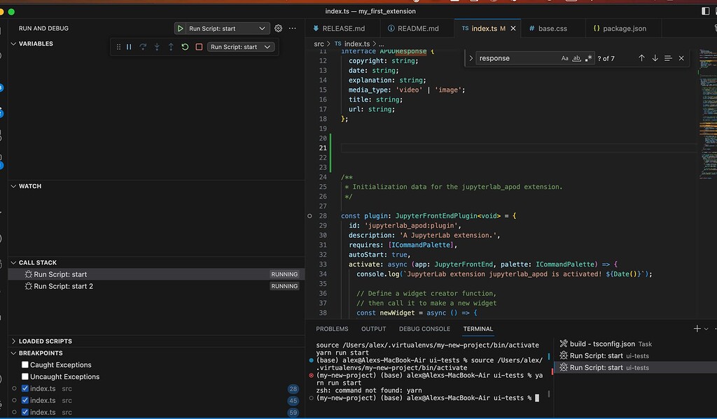 How to debug extensions in Visual Studio code - extensions - Jupyter Community Forum