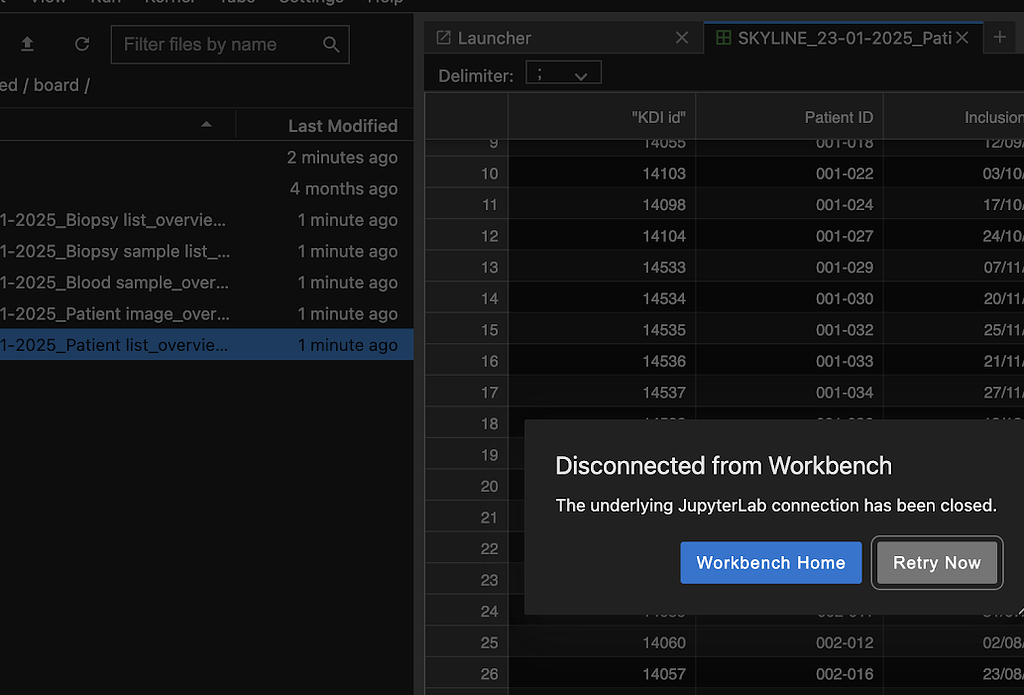 Jupyterlab is getting disconnected frequently - JupyterLab - Jupyter Community Forum