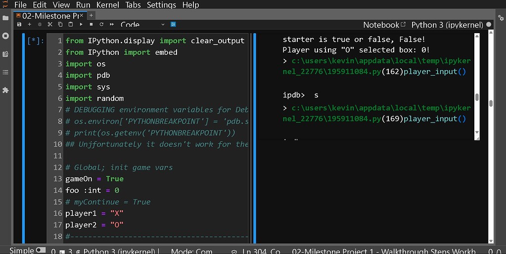 Render Side by Side, !Python - JupyterLab - Jupyter Community Forum