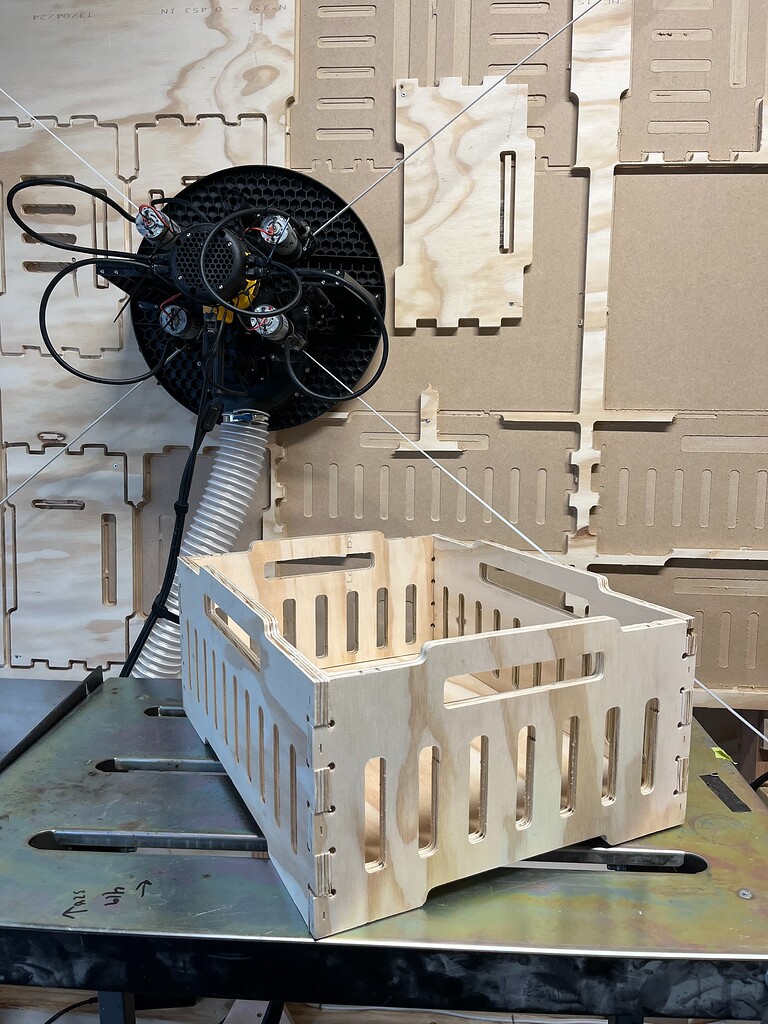 First successful project: parametric stacking storage crate - My First ...
