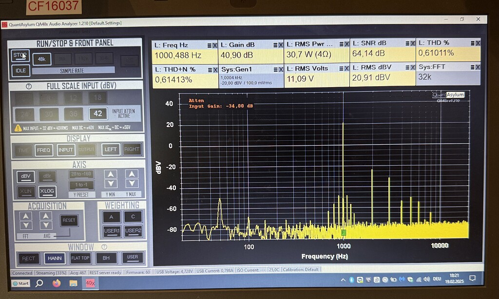 Intermodulation distortion? - QA40x - QuantAsylum Forum