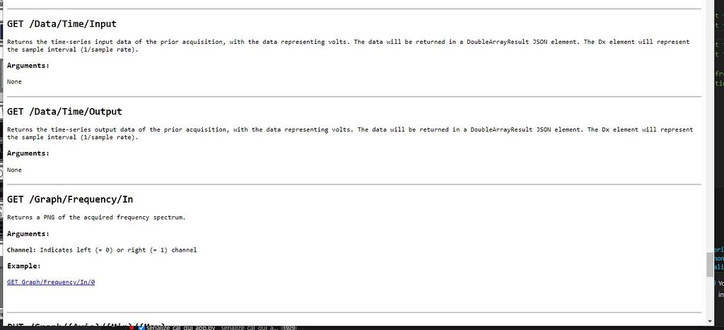 How do you read time or frequency domain L/R input data with Python ...