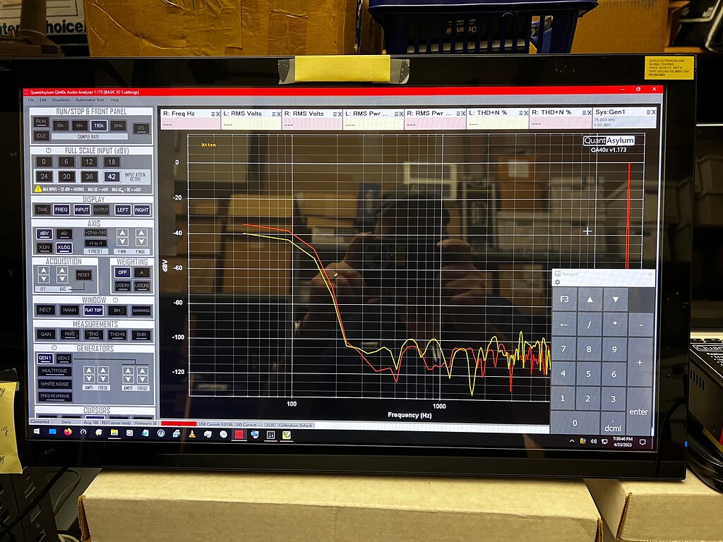 QA 403 Software Tabs/levels ,zoom, generator do not recall correctly - QuantAsylum Forum