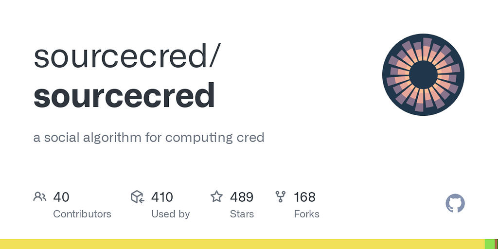 SourceCred Protocol - The CredSperiment - SourceCred