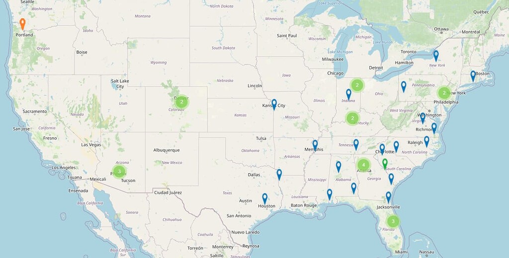 Change color to a UD Map Cluster Layer when a marker changes ...