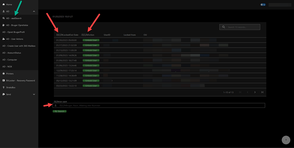 Problem showing Danish special characters (ÆØÅ) in the dashboard - Universal Dashboard - Ironman ...